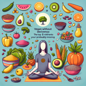 Vegan Without Deficiency The Top 5 Nutrients You Re Probably Missing